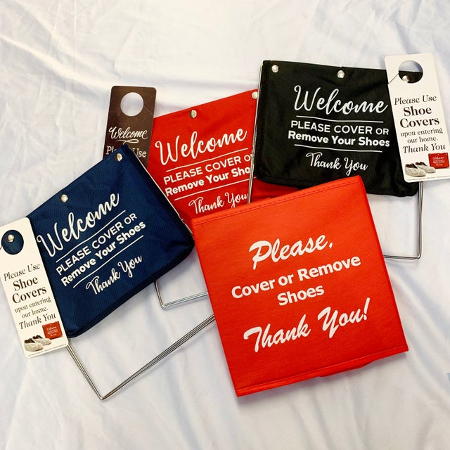 Shoe Holders, Signs & Booties | Snohomish County Assoc Realtors
